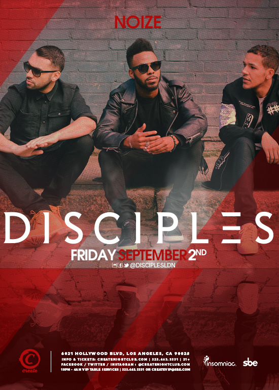 Disciples @ Create – EDM Life
